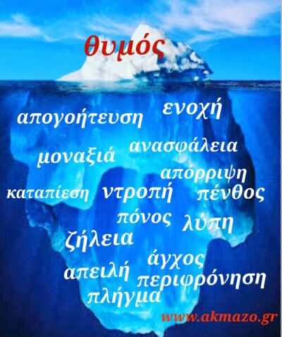 Το παγόβουνο του θυμού - Akmazo